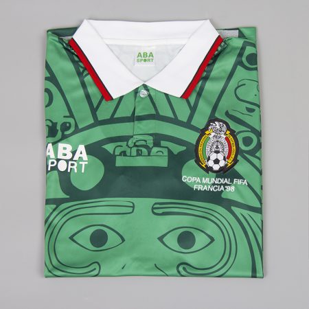 Mexico 1998 Home Retro Jersey – World Cup [Free Shipping]