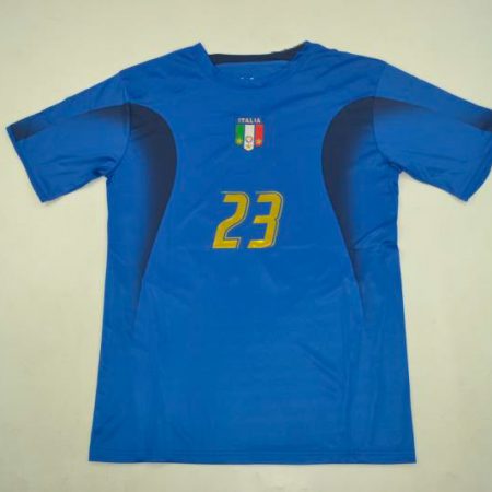 Italy 2006 Home World Cup Calcio Jersey [Free Shipping]