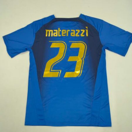 Italy 2006 Home World Cup Calcio Jersey [Free Shipping]